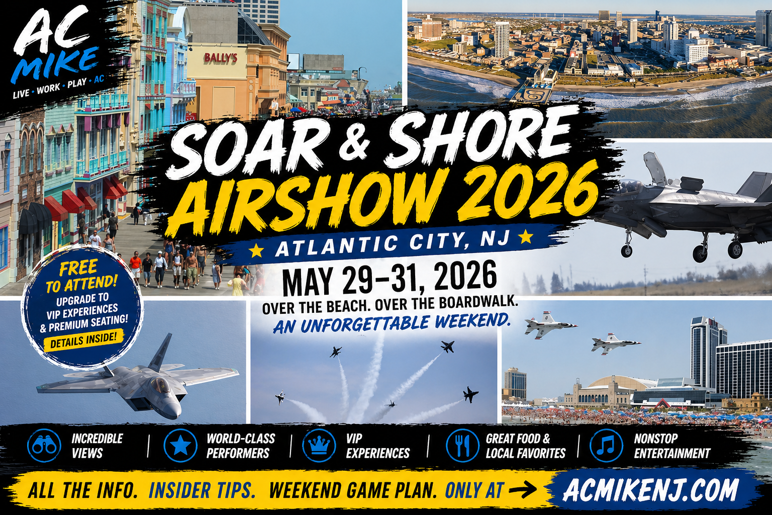 ️ Atlantic City Airshow Week Is Here! – AC Mike Lopez
